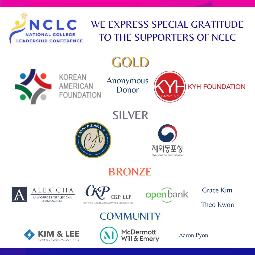 NATIONAL COLLEGE LEADERSHIP CONFERENCE (NCLC) - KACLA